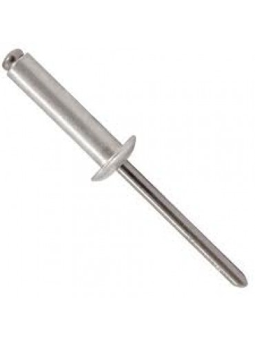 Rebites alumínio e inox